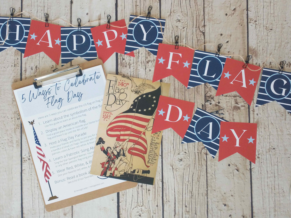 American Flag Unit Study – Heritage Letter