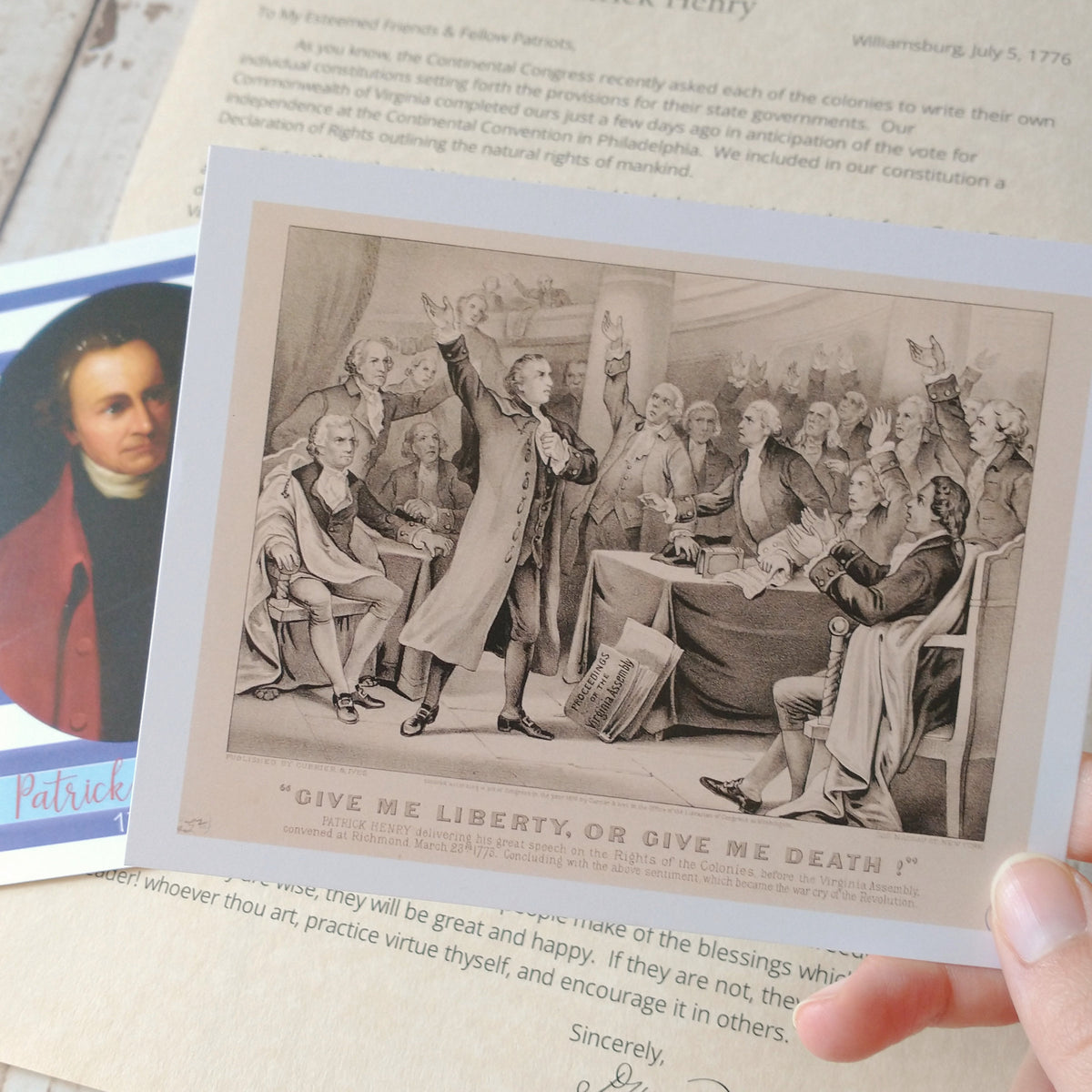 Patrick Henry Letter: Digital Download – Heritage Letter