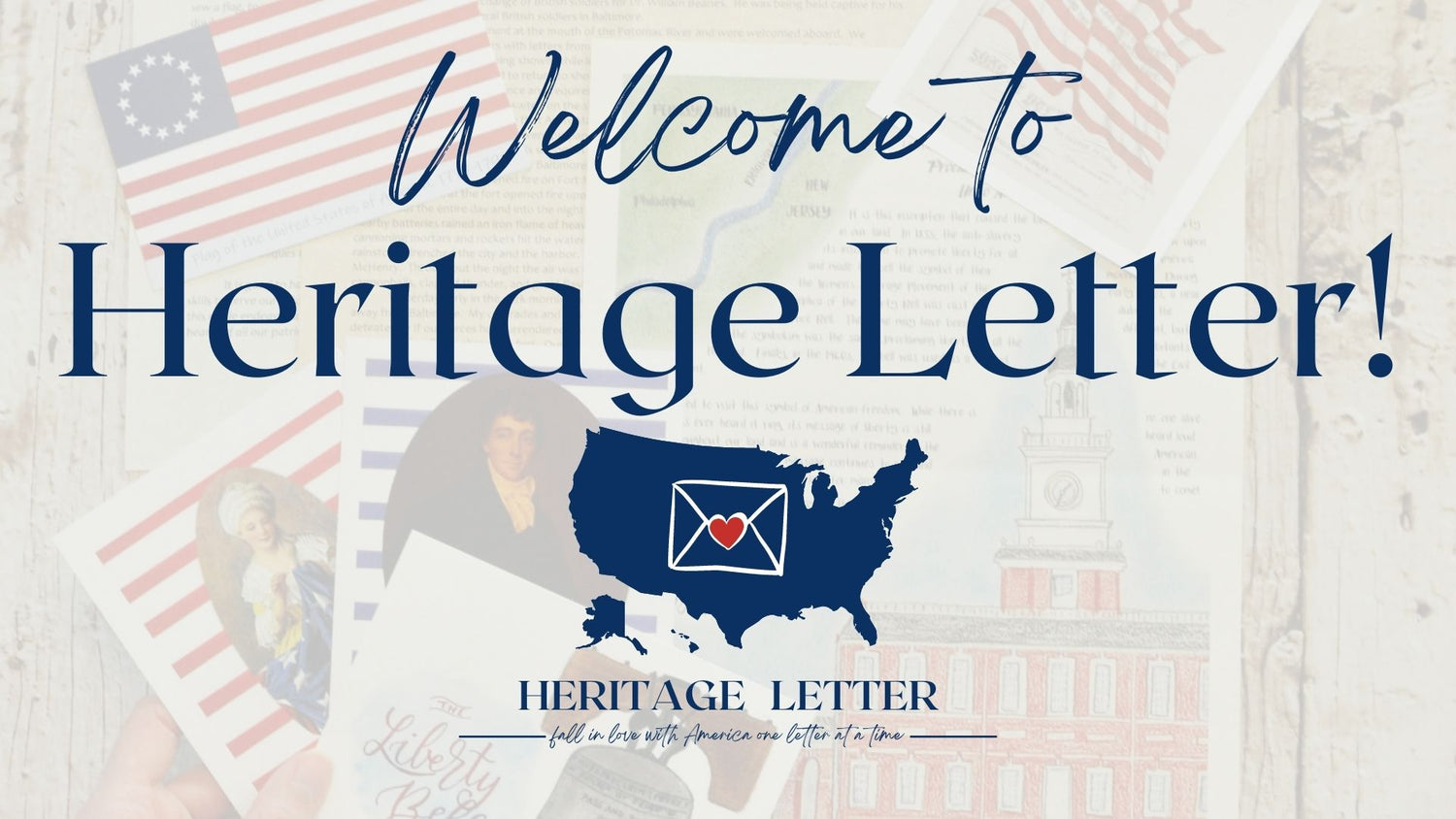 Heritage Letter: Homeschool American History & Geography Curriculum