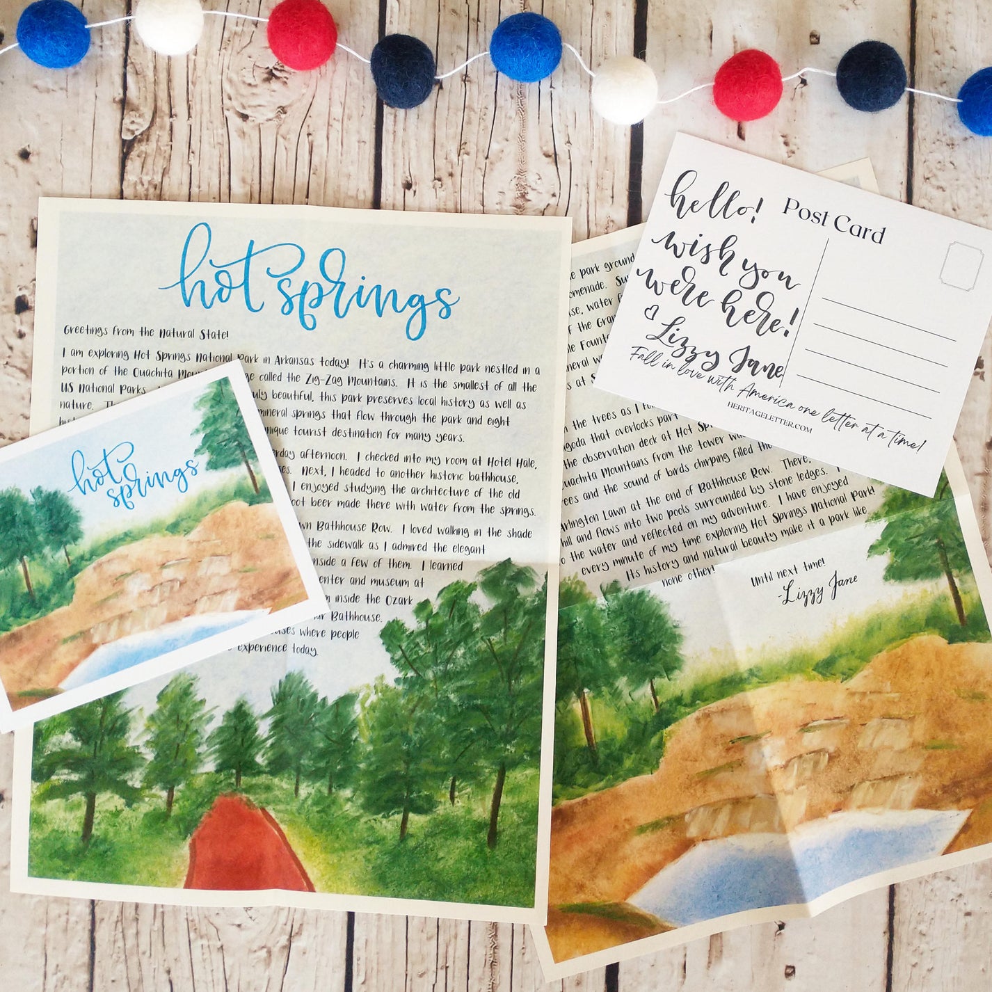Hot Springs National Park Letter – Heritage Letter