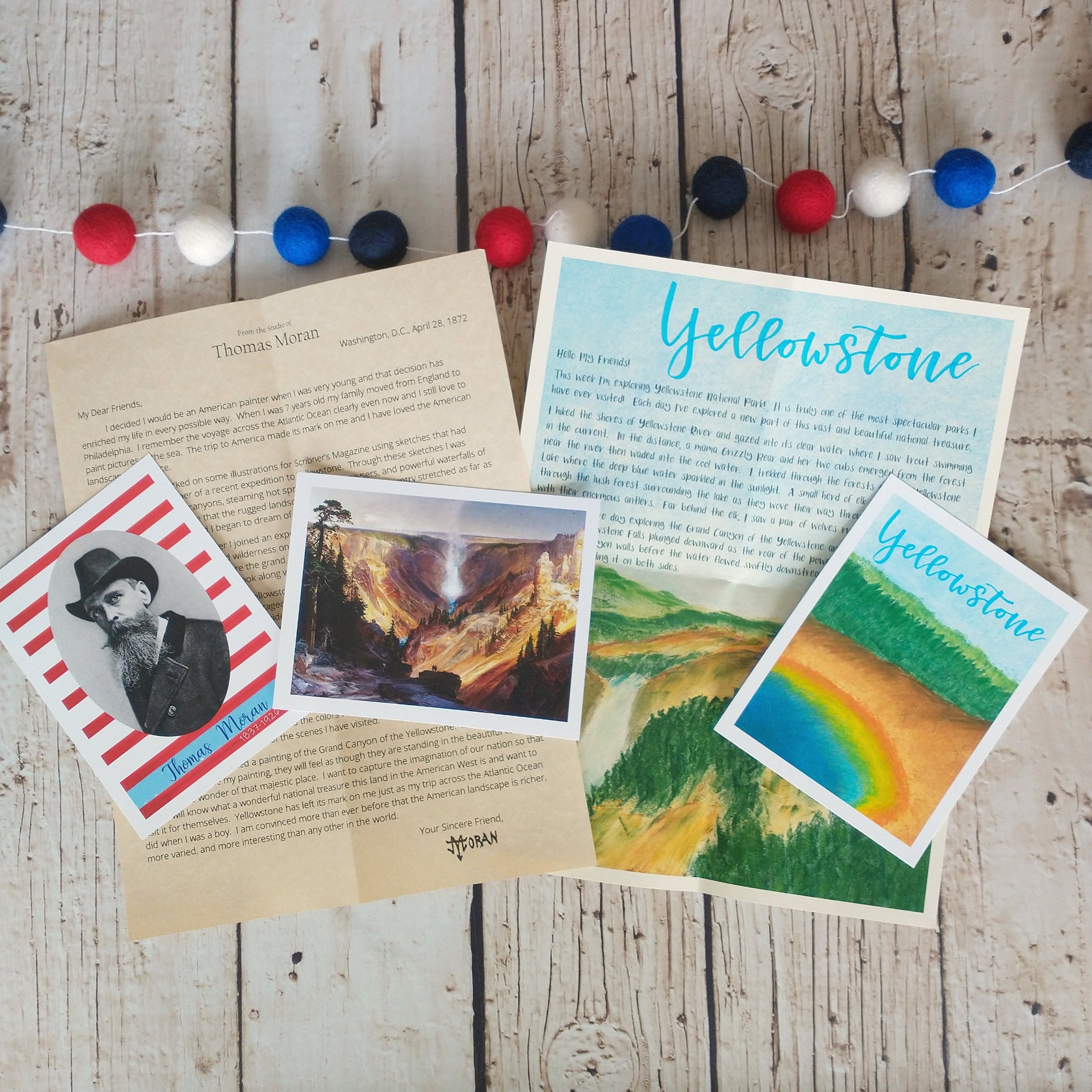 Yellowstone Printable Mini-Bundle – Heritage Letter