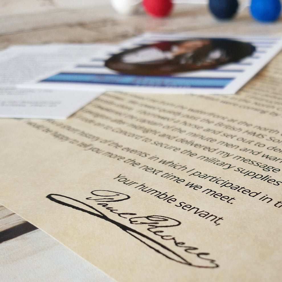 American Patriots Collection – Heritage Letter