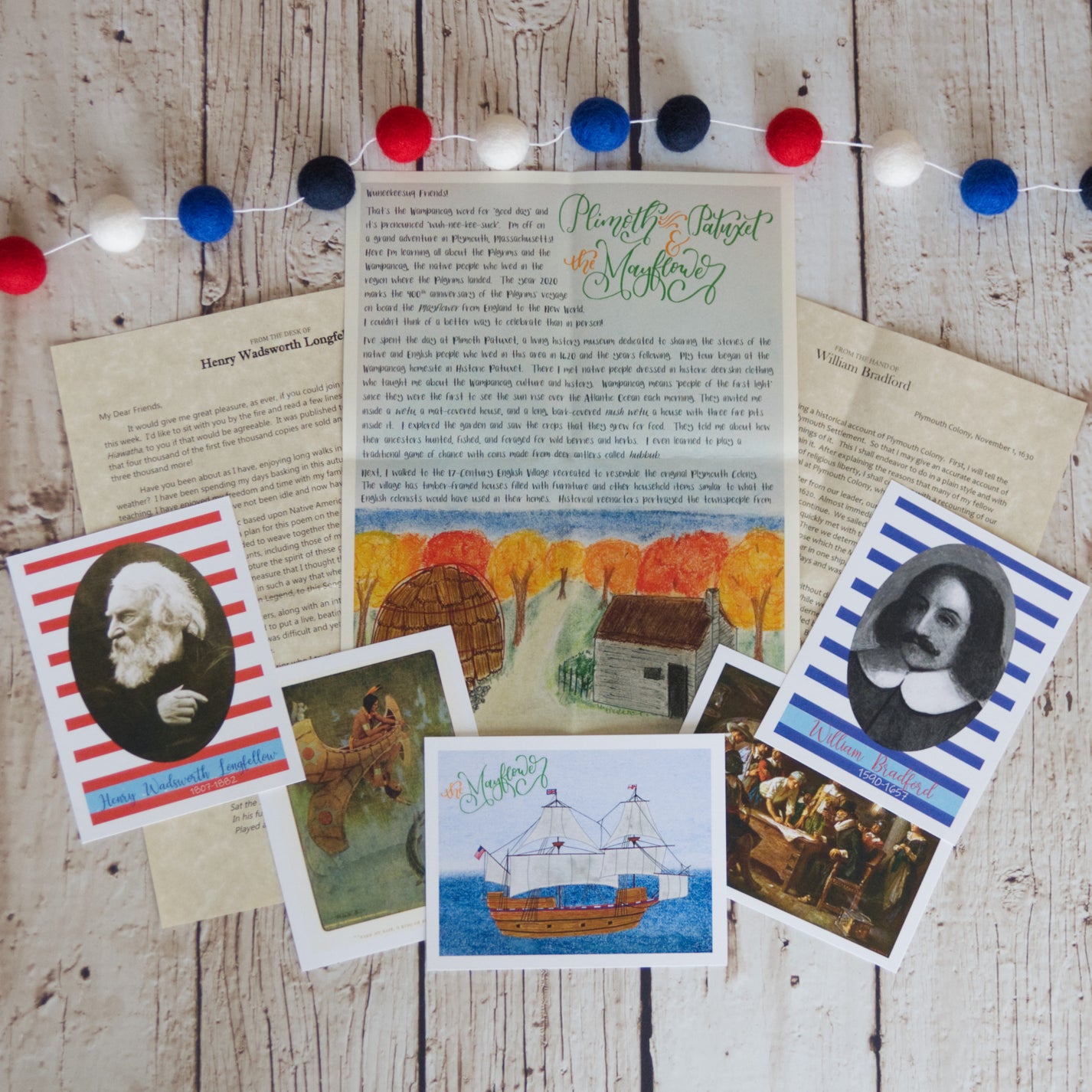Mayflower Pilgrims Bundle – Heritage Letter