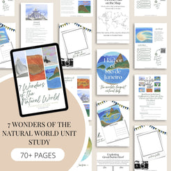 7 Wonders of the Natural World Unit Study – Heritage Letter