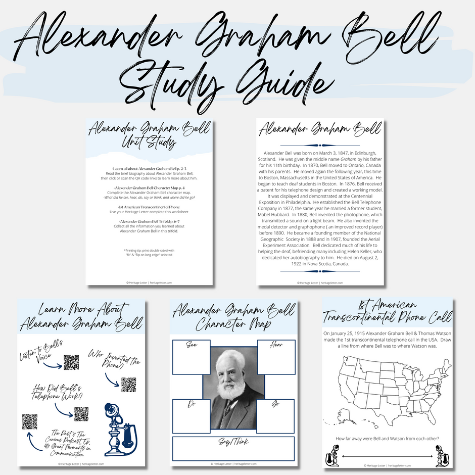 Study Guides – Heritage Letter