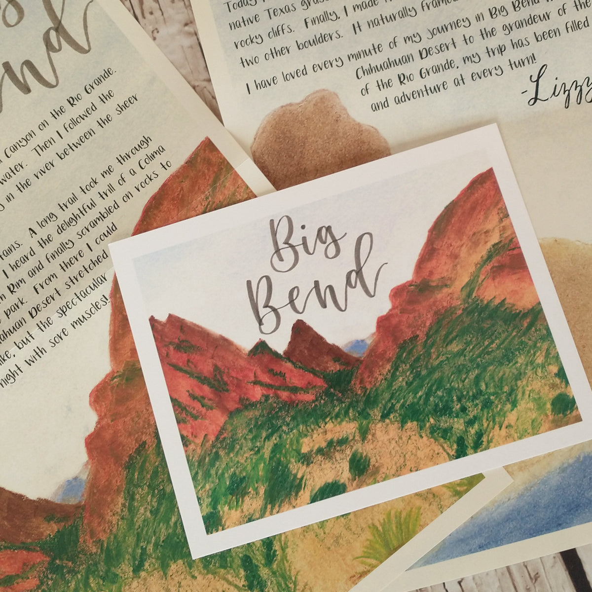 Big Bend National Park Letter: Digital Download – Heritage Letter