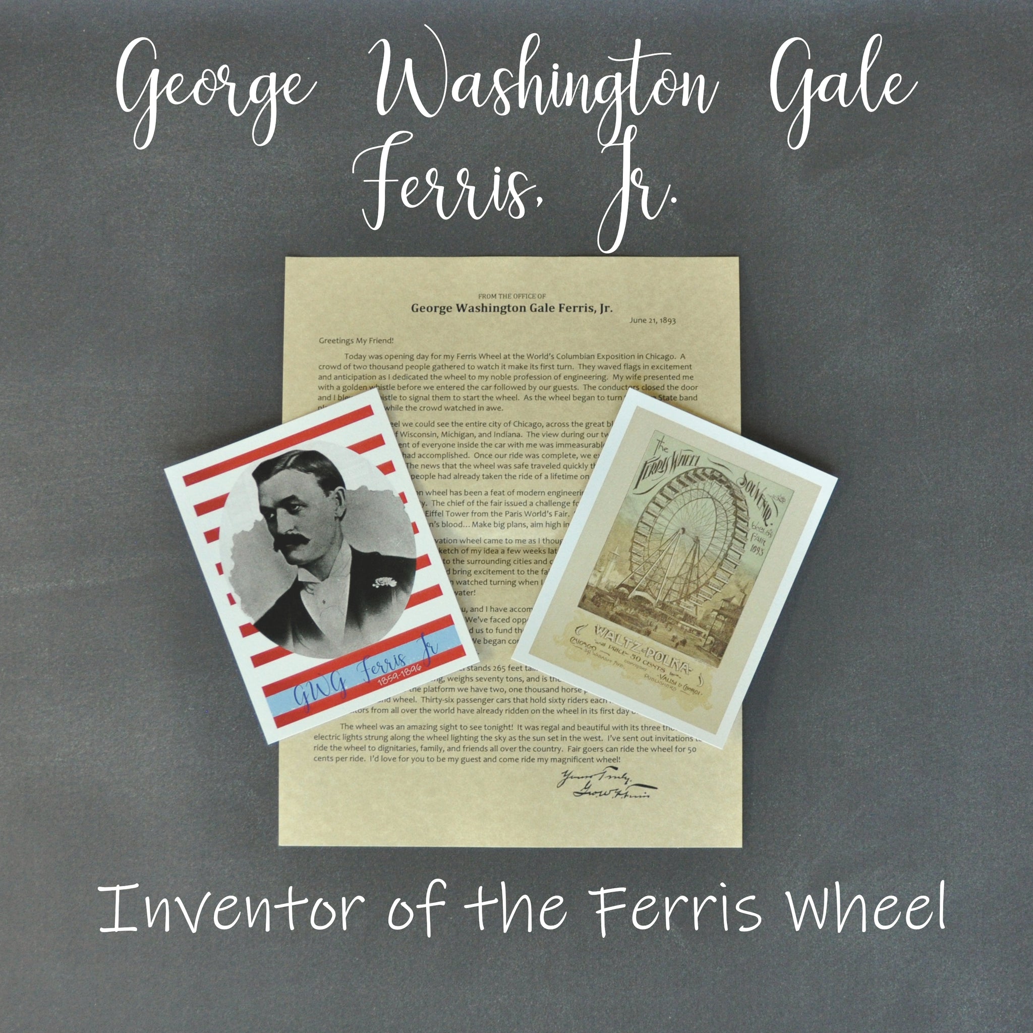 George Washington Gale Ferris Jr. Letter – Heritage Letter