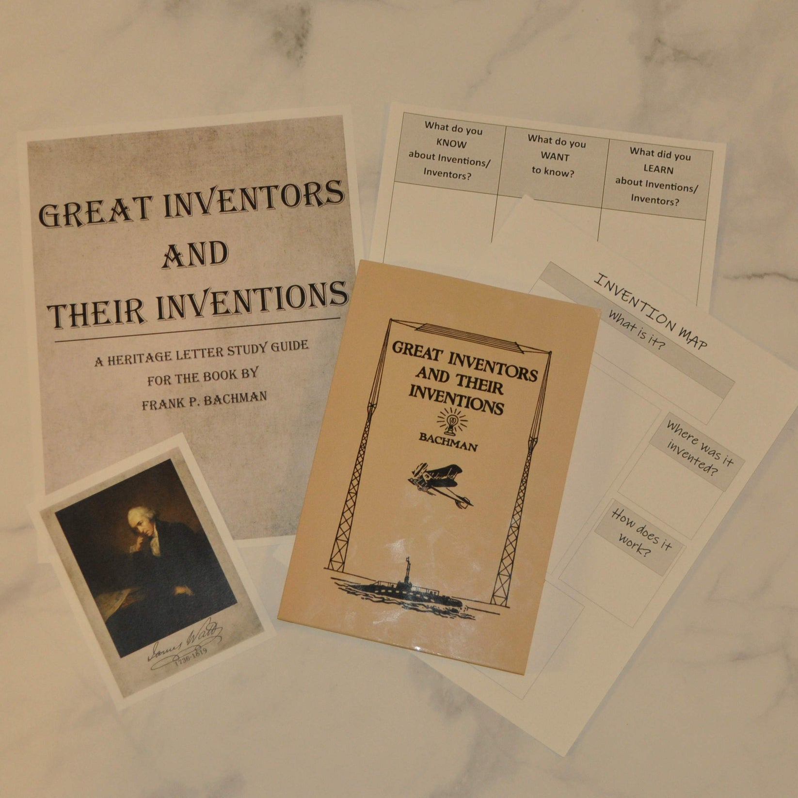 Great Inventors and Their Inventions Study Guide – Heritage Letter